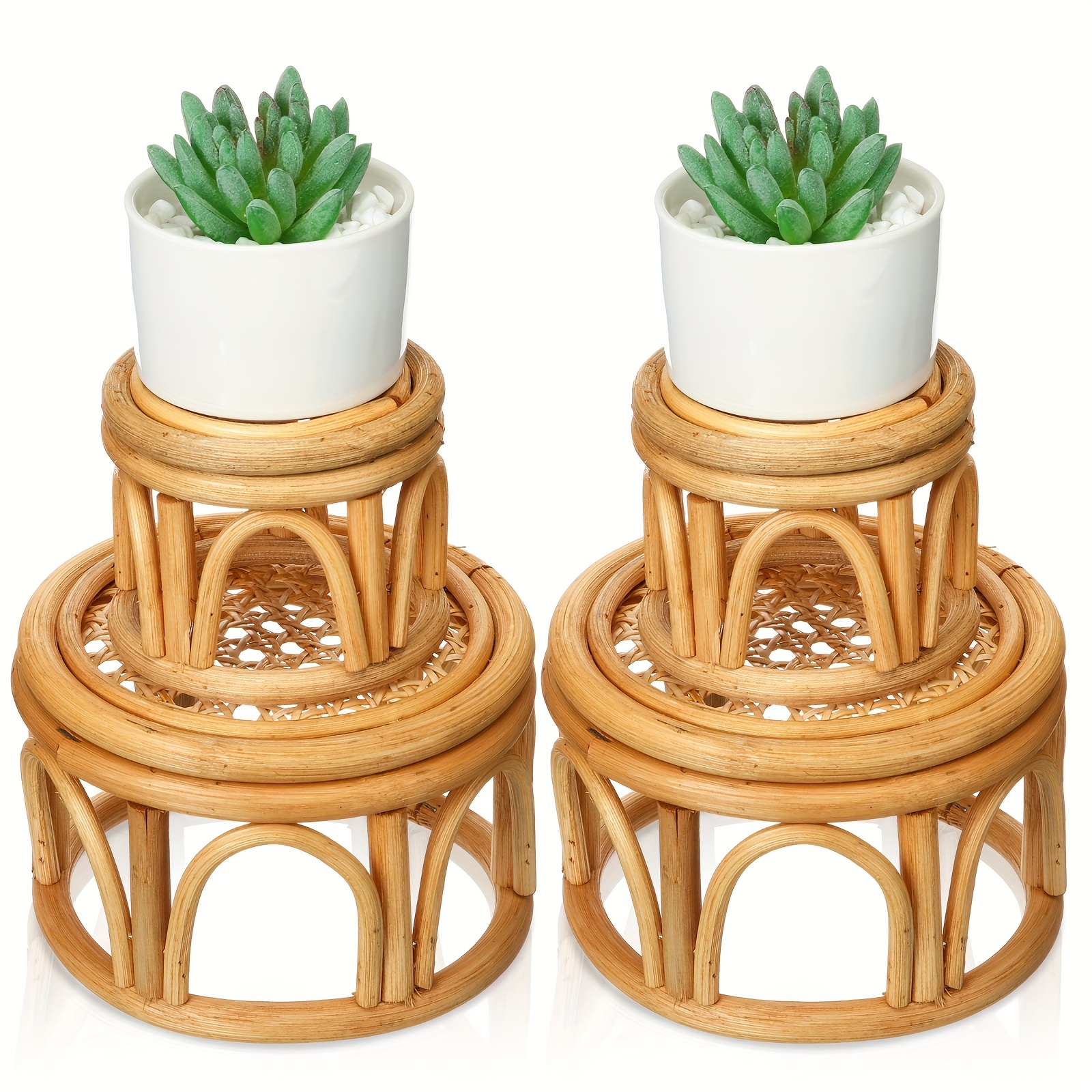 boho plant stand sold on Temu United States