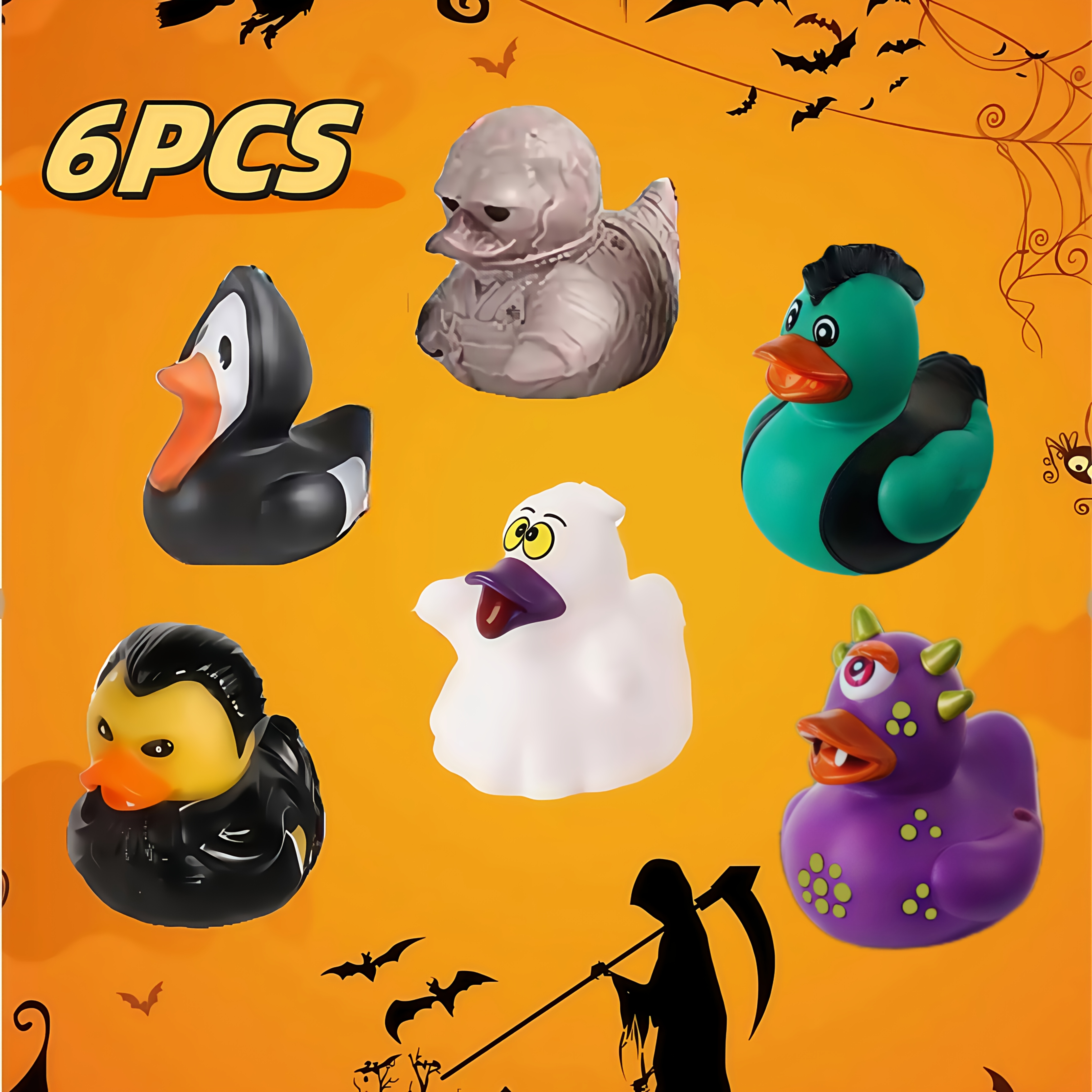 cool rubber ducks sold on Temu United States