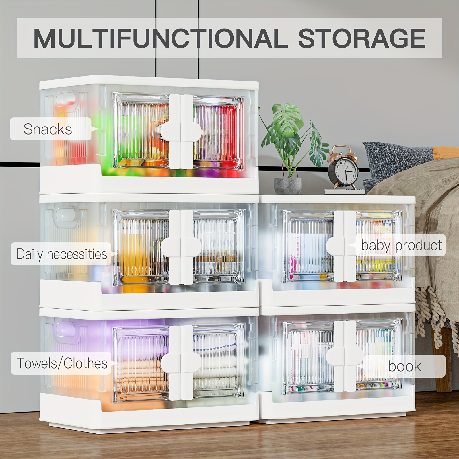 Closet Organizers And Storage - Trunk Car Organizer With Lids And Doors ...