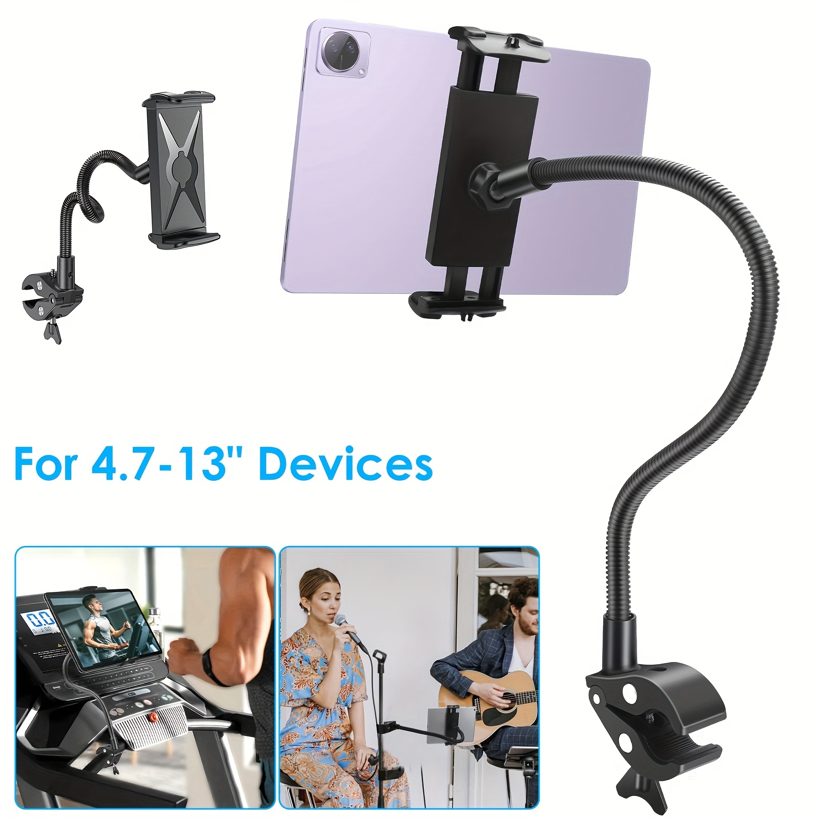 flexible gooseneck arm with clamp sold on Temu United States