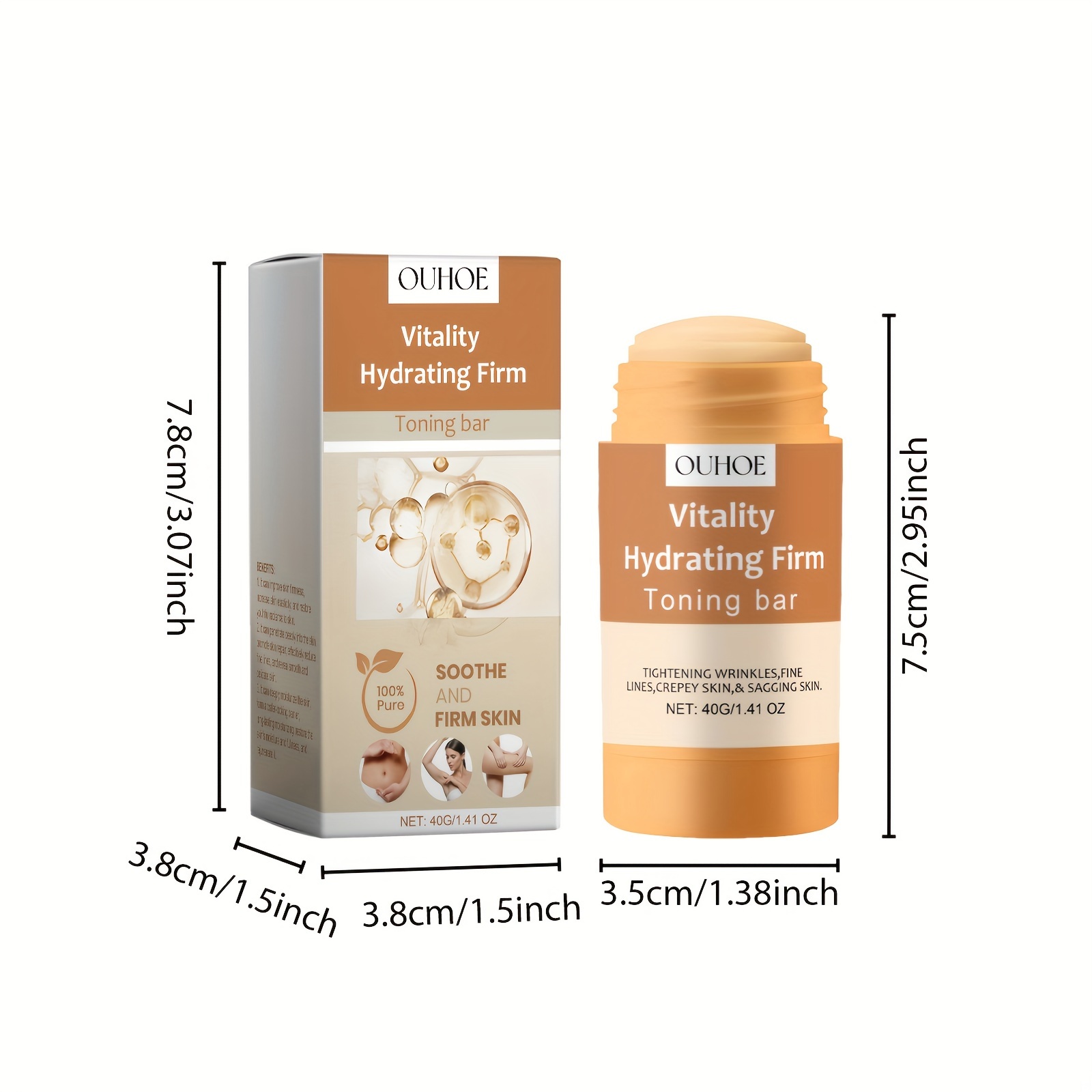 Hydrating Firming Body Stick Honey Collagen Long lasting - Temu