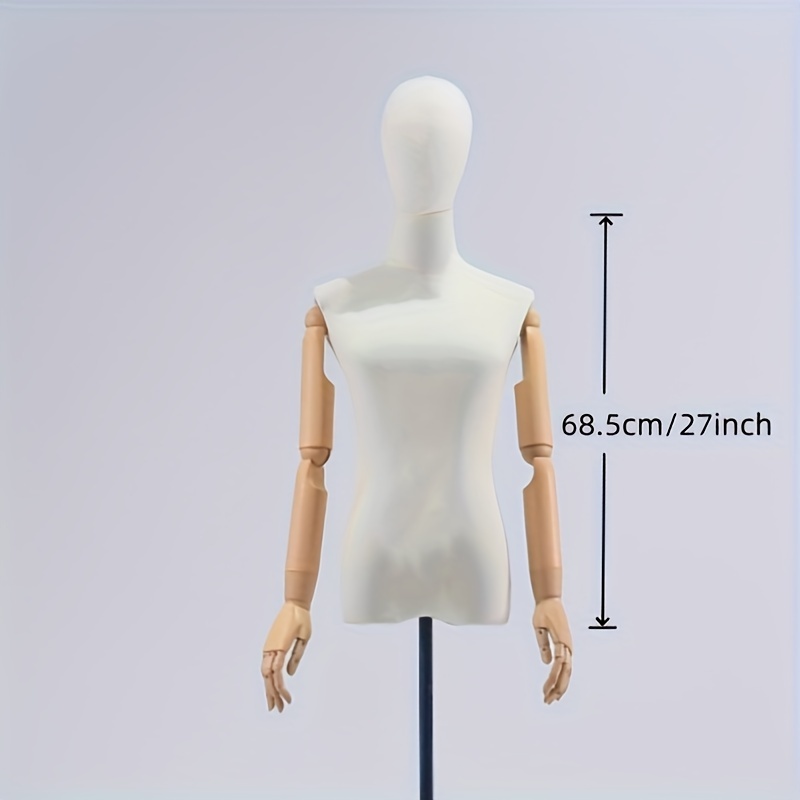 female mannequin dress form adjustable stand plastic torso - Temu