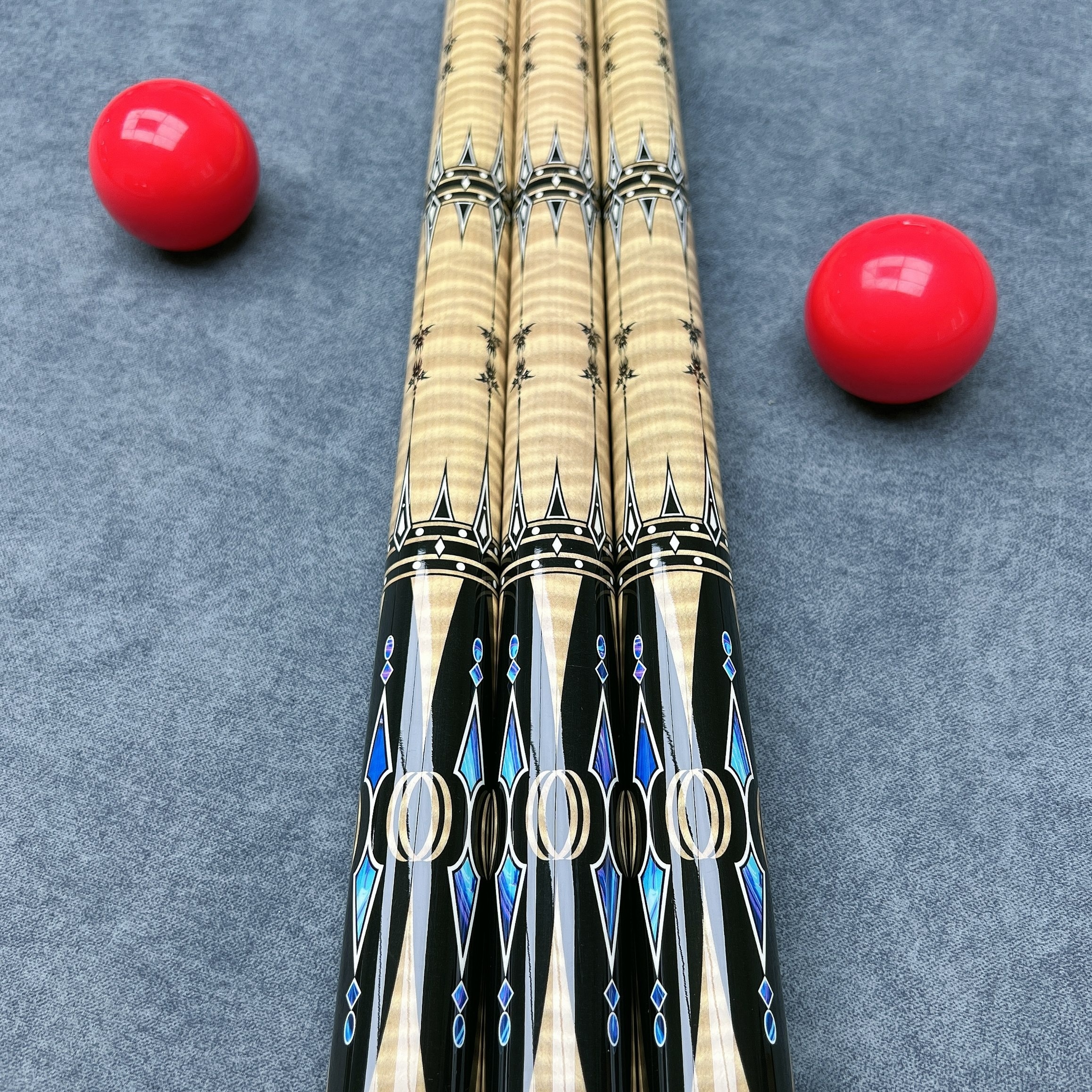 1pc Billiard Rod Length 58 Inches Weight 19oz Pool Cue Stick For Indoor ...