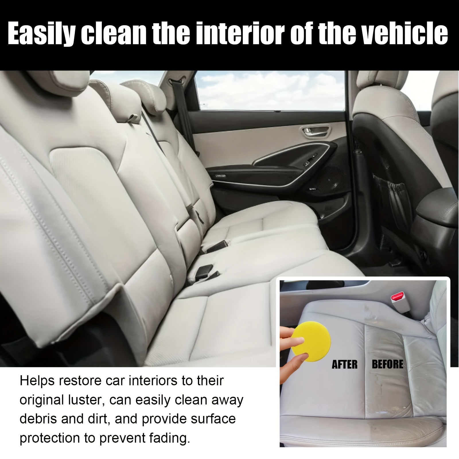 Rayhong Car Interior Cleaner Deep Cleaning Stain - Temu Philippines
