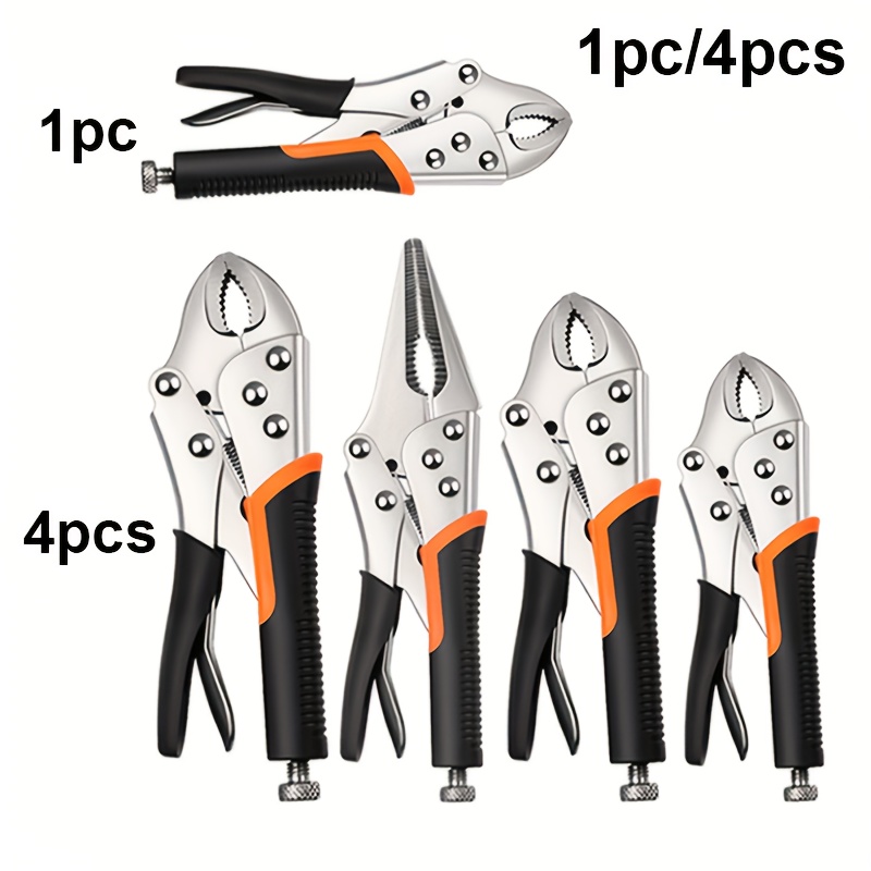 Vice Grips P1Tools 10 Inch Locking Pliers/Sheet Etal Clap,Heavy Duty ...