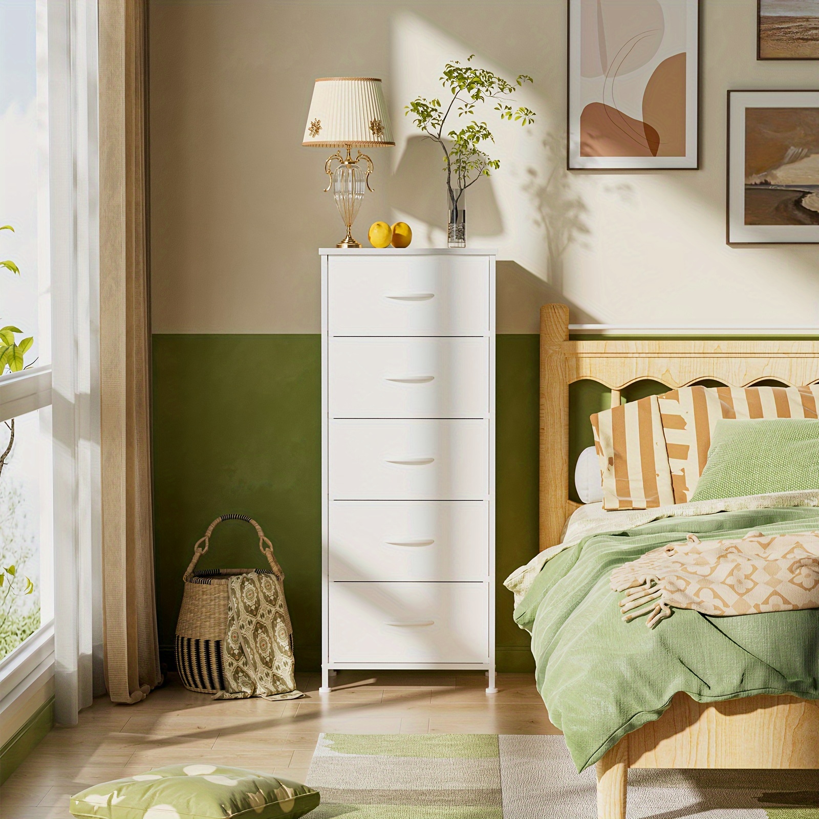bedroom drawer cabinet five drawer cabinet 5 drawers wall Temu