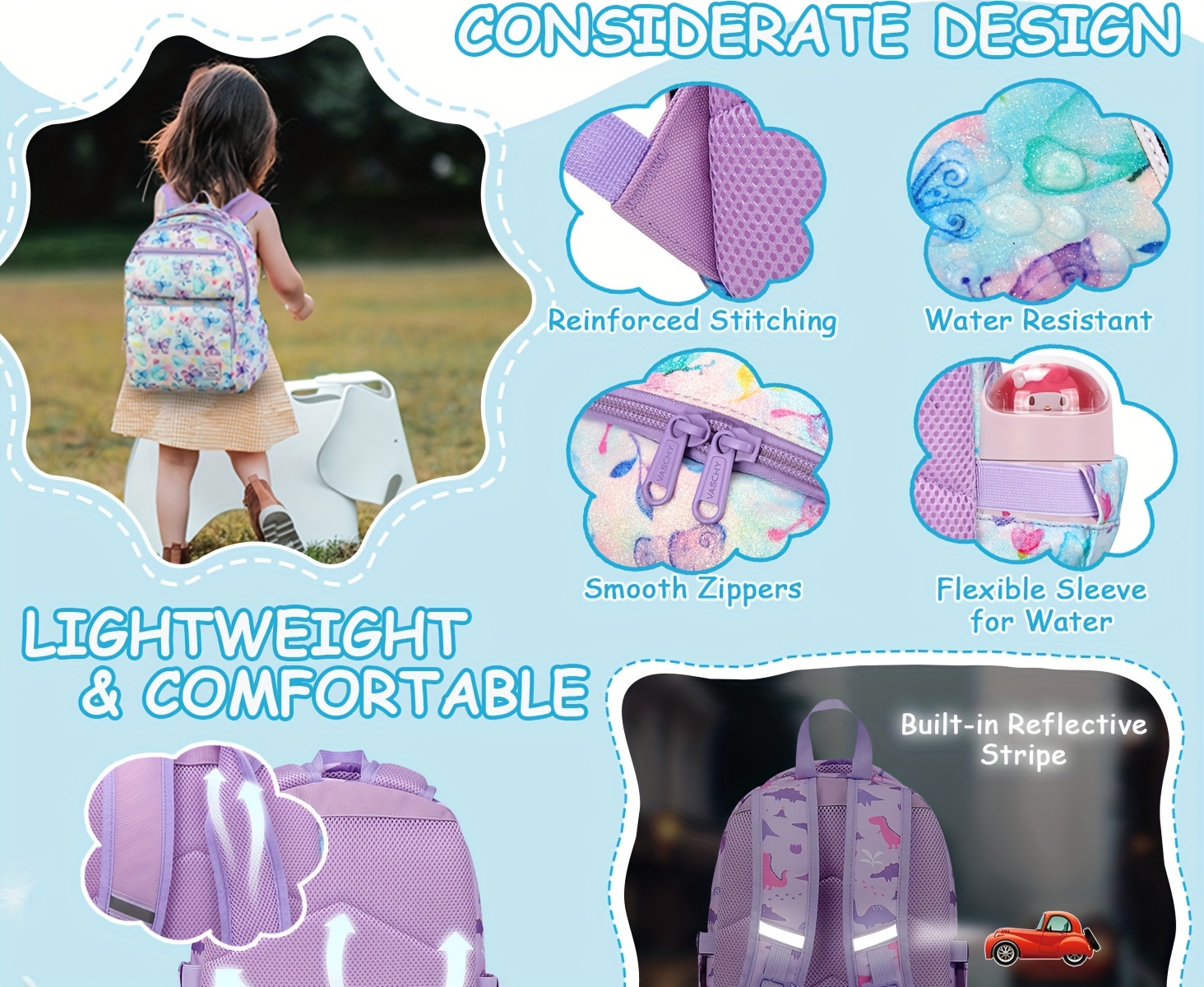 Adorable Dinosaur Design Little Backpack School Travel - Temu