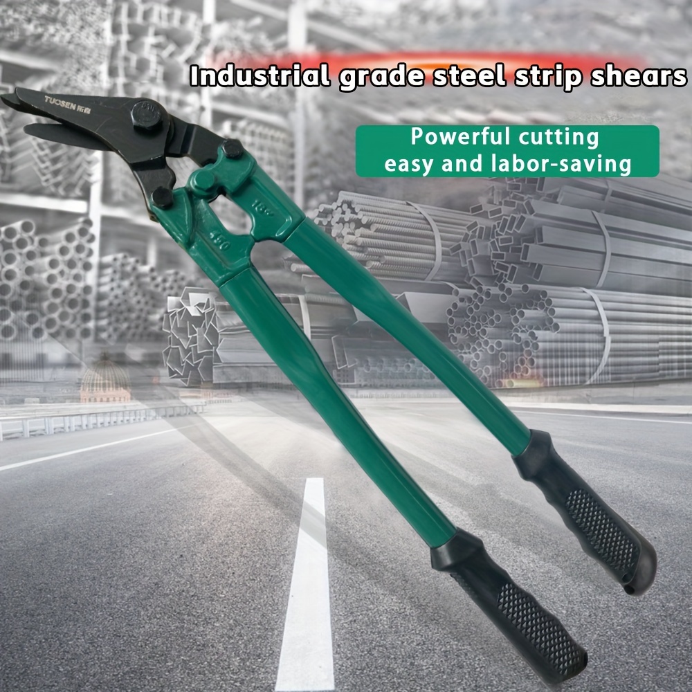 Heavy duty Metal Shears Steel Strapping Manual Ambidextrous - Temu