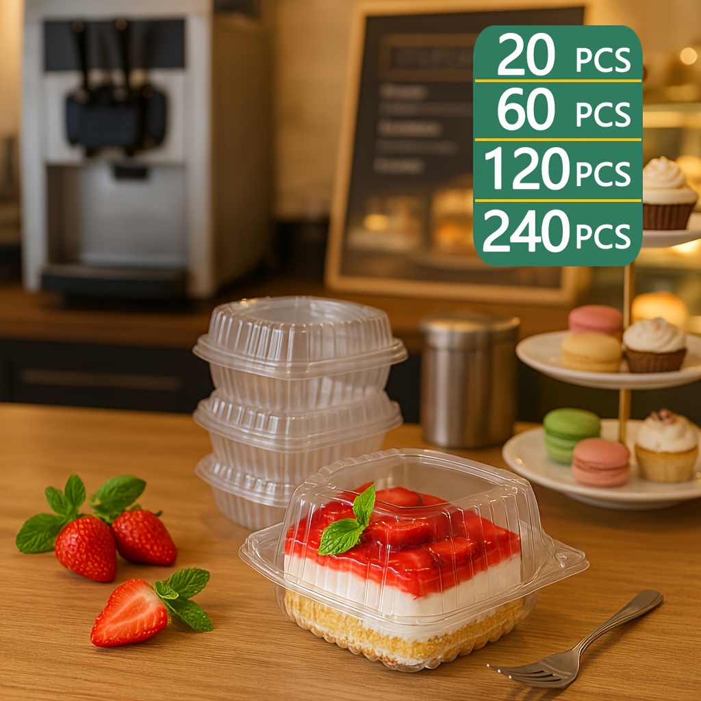 clear dessert containers sold on Temu United States