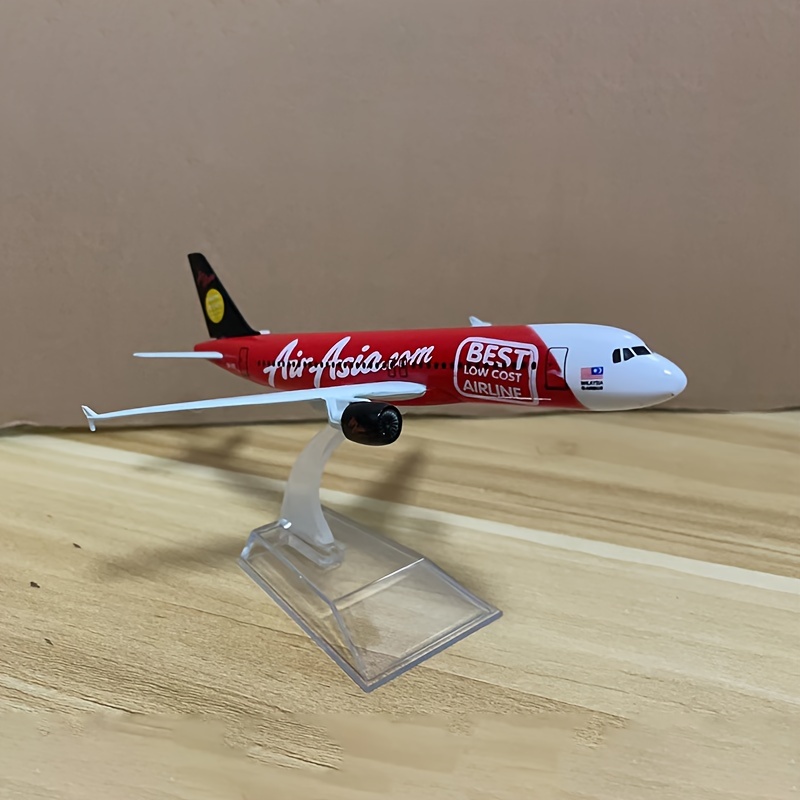 Alloy Airplane Model Malaysia Asia Aviation Asia 2007 Airbus - Temu