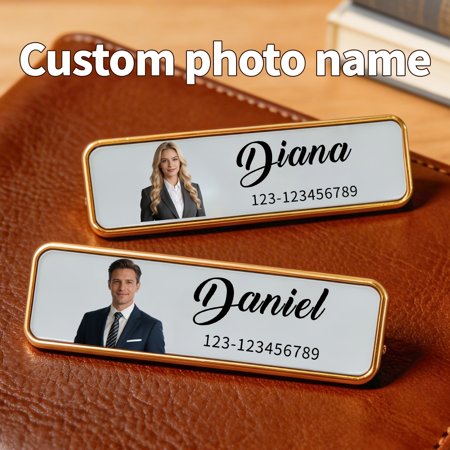 custom pin badges sold on Temu United States