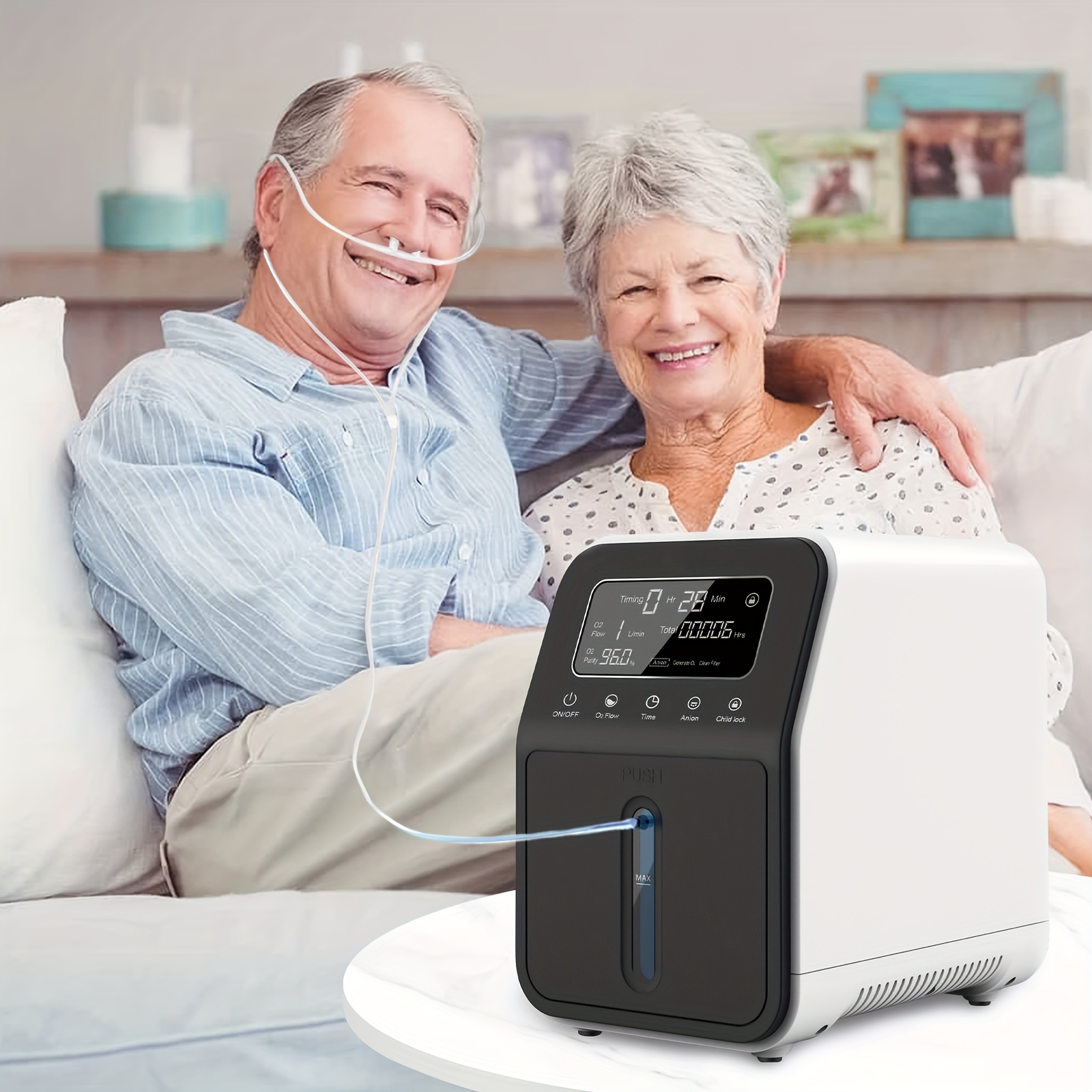 portable oxygen concentrator sold on Temu United States