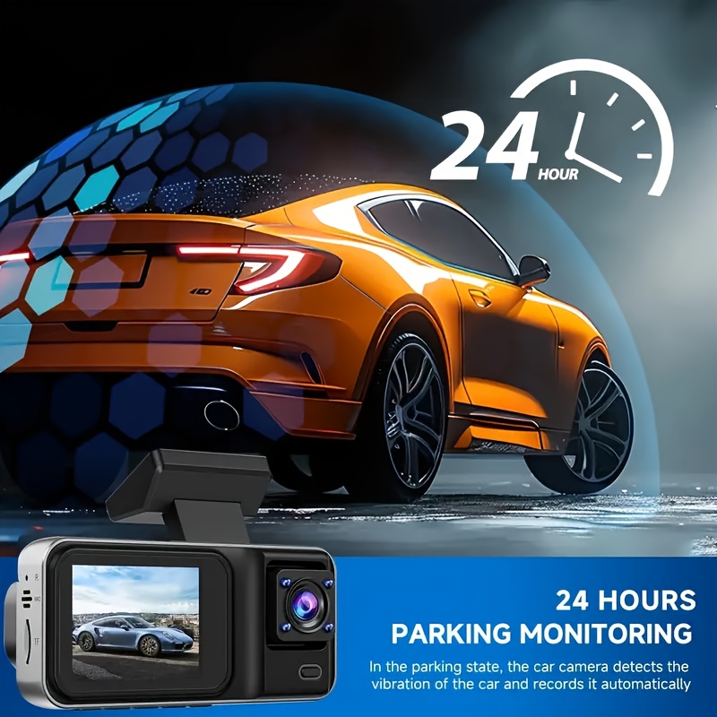 Triple Camera Dash Camera with Infrared Night Vision – Iets van Alles ...