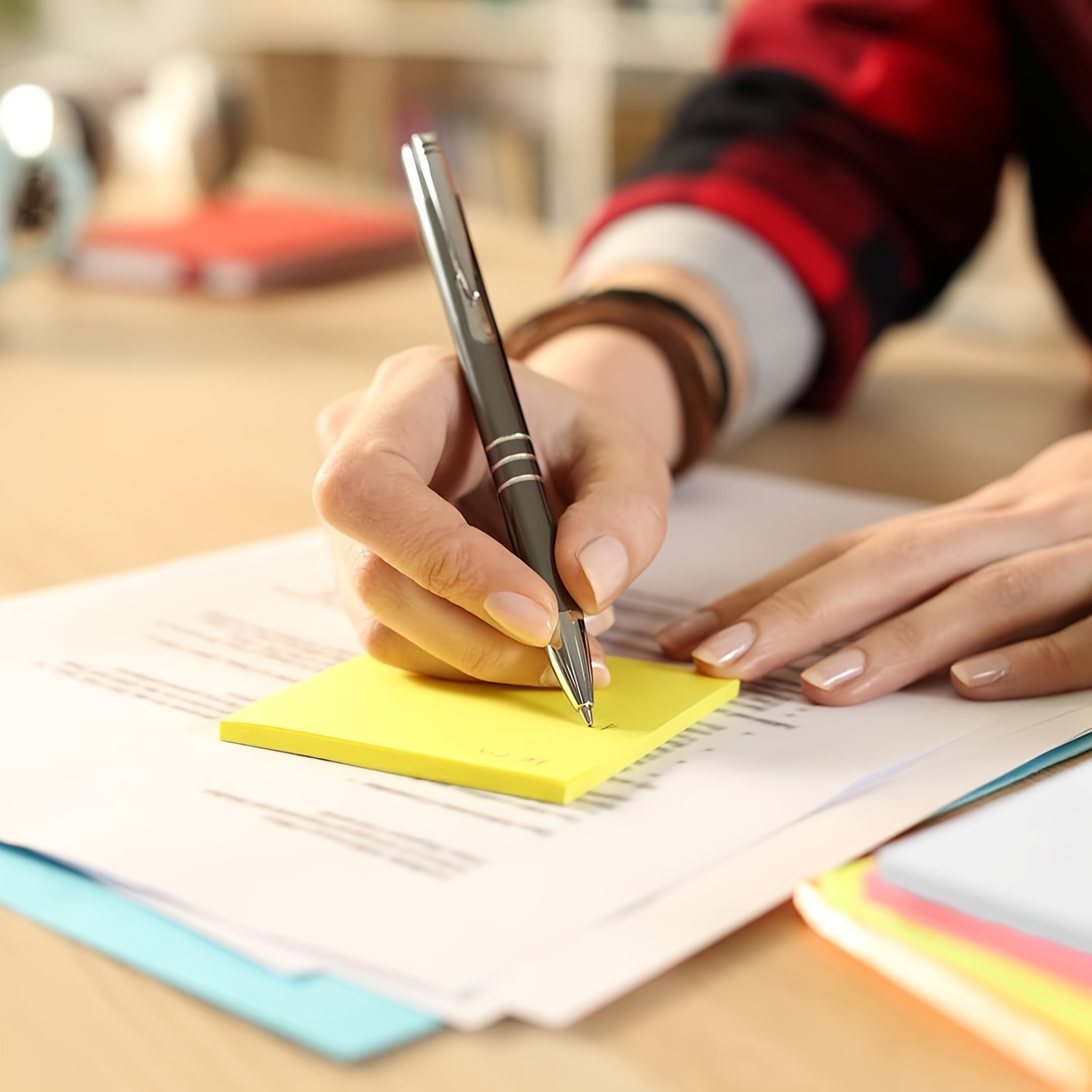 Transparent Notes Index Flags Waterproof Self - Temu