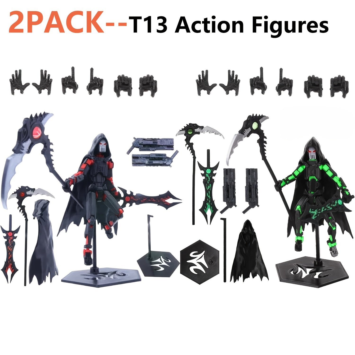 dummy 13 action figure sold on Temu United States