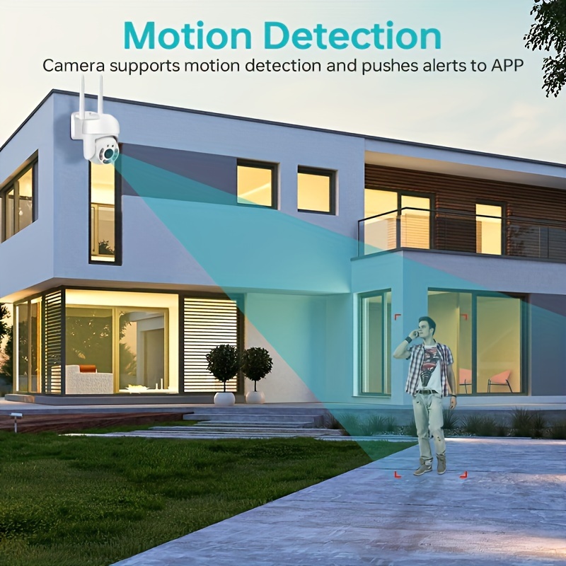 Outdoor Wifi Security Waterproof Camera Pan Tilt Automatic - Temu South ...