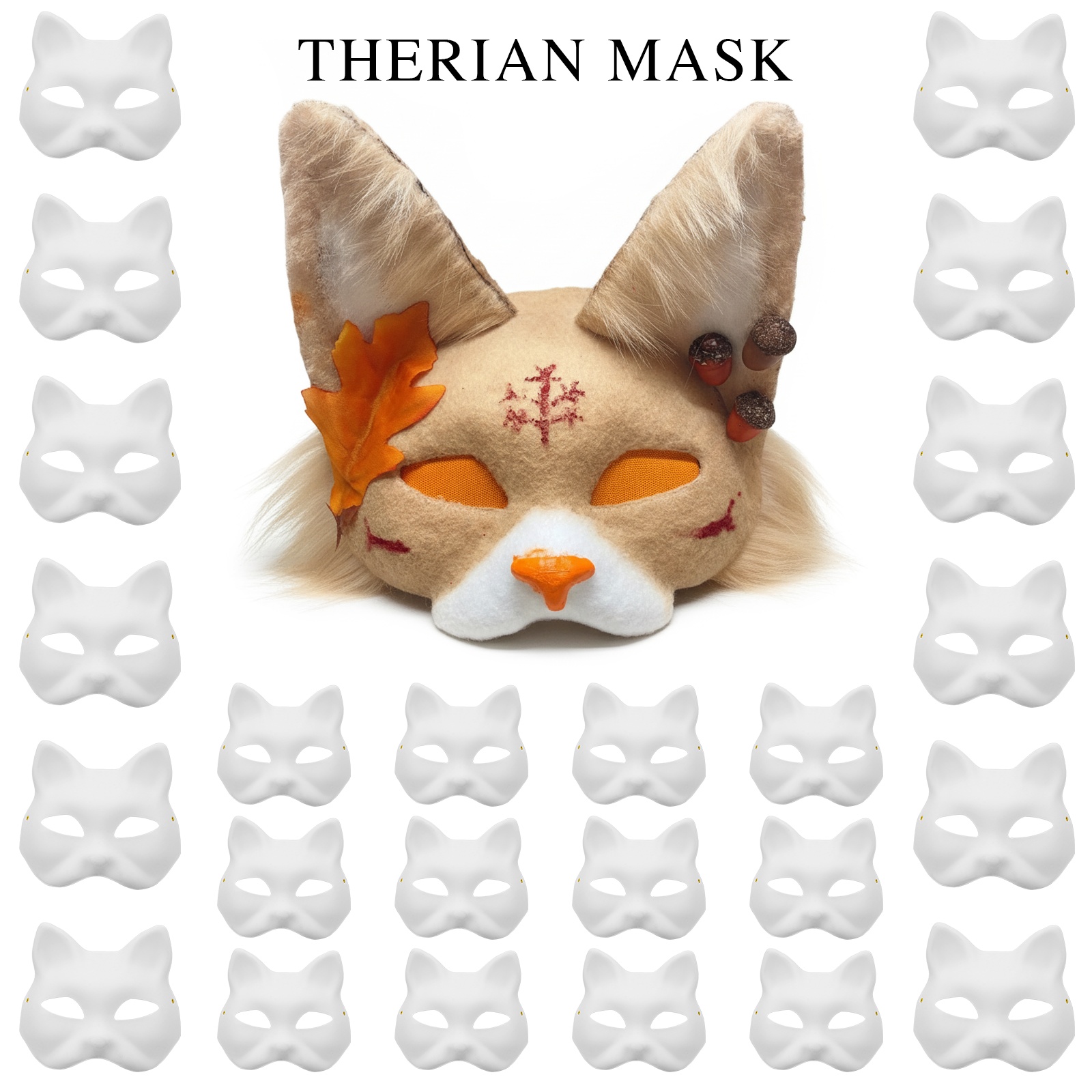 therian masks sold on Temu United States