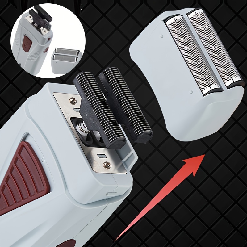 Portable Men's Electric Razor - Usb Rechargeable, Wireless Rotary ...