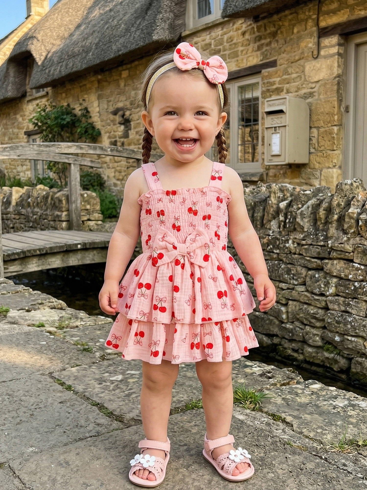 baby daisy dress sold on Temu United States