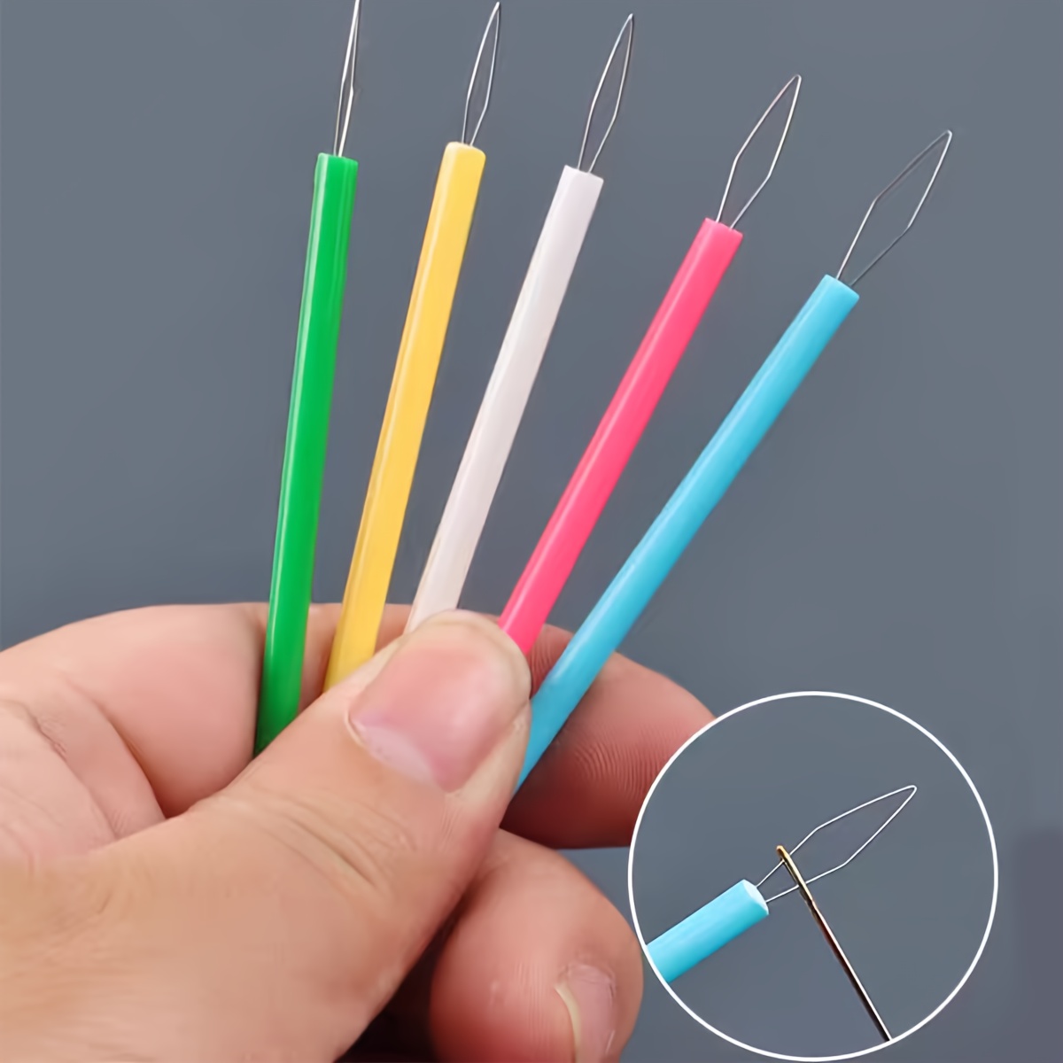 Easy Thread Sewing Helper Set 3 4 6pcs Multi Color Automatic Needle ...