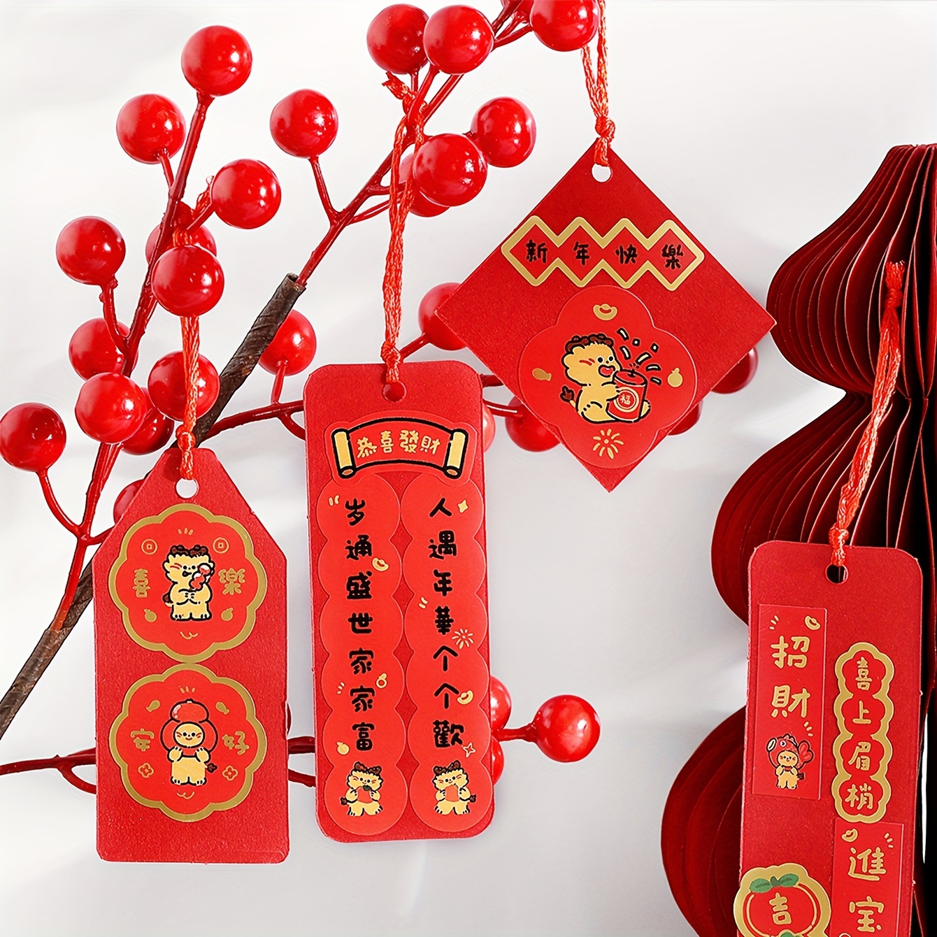 Random Chinese Style Red Dragon New Year Cartoon - Temu Canada