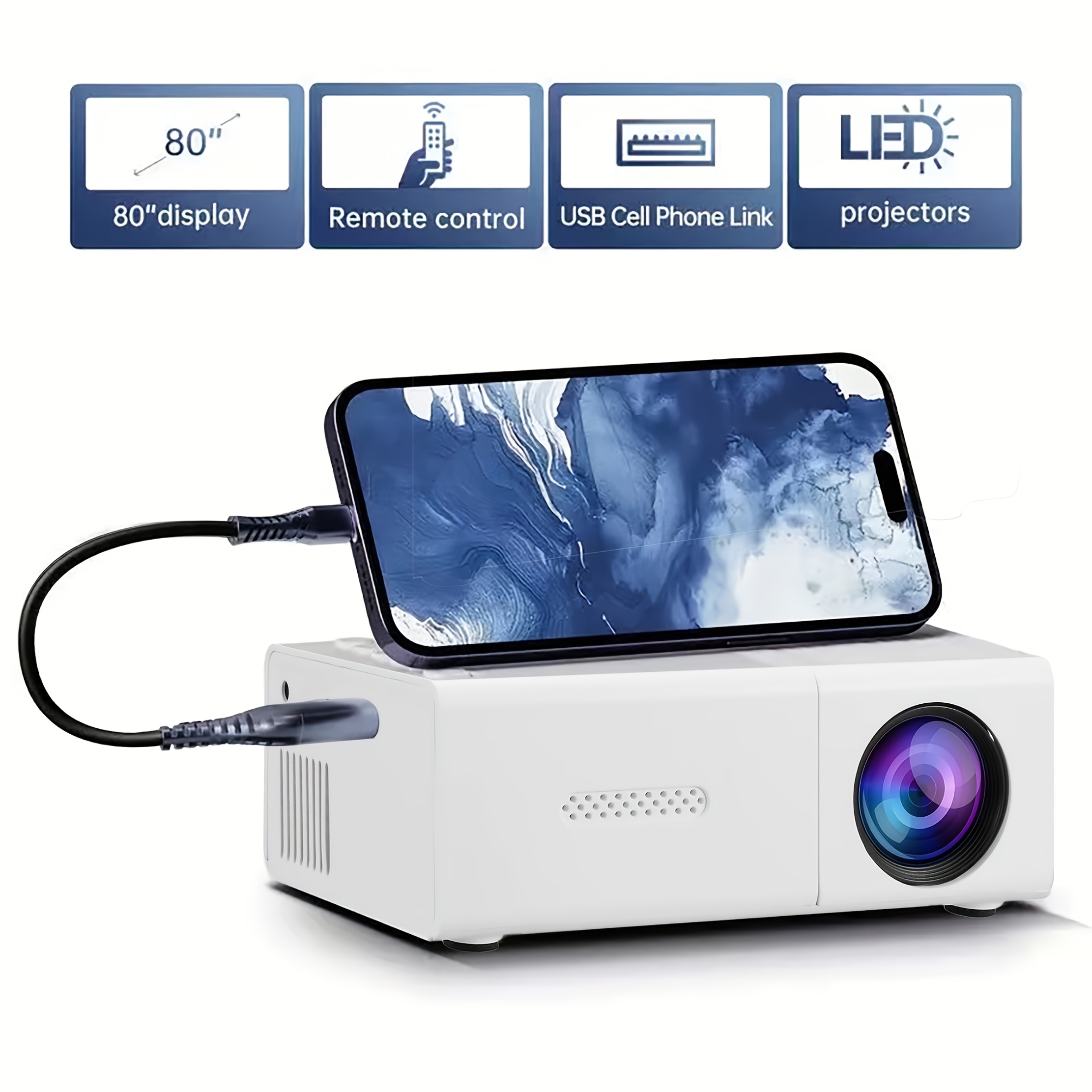 Vision: Your Brightest Ideas with Our Multimedia Projectors - Temu