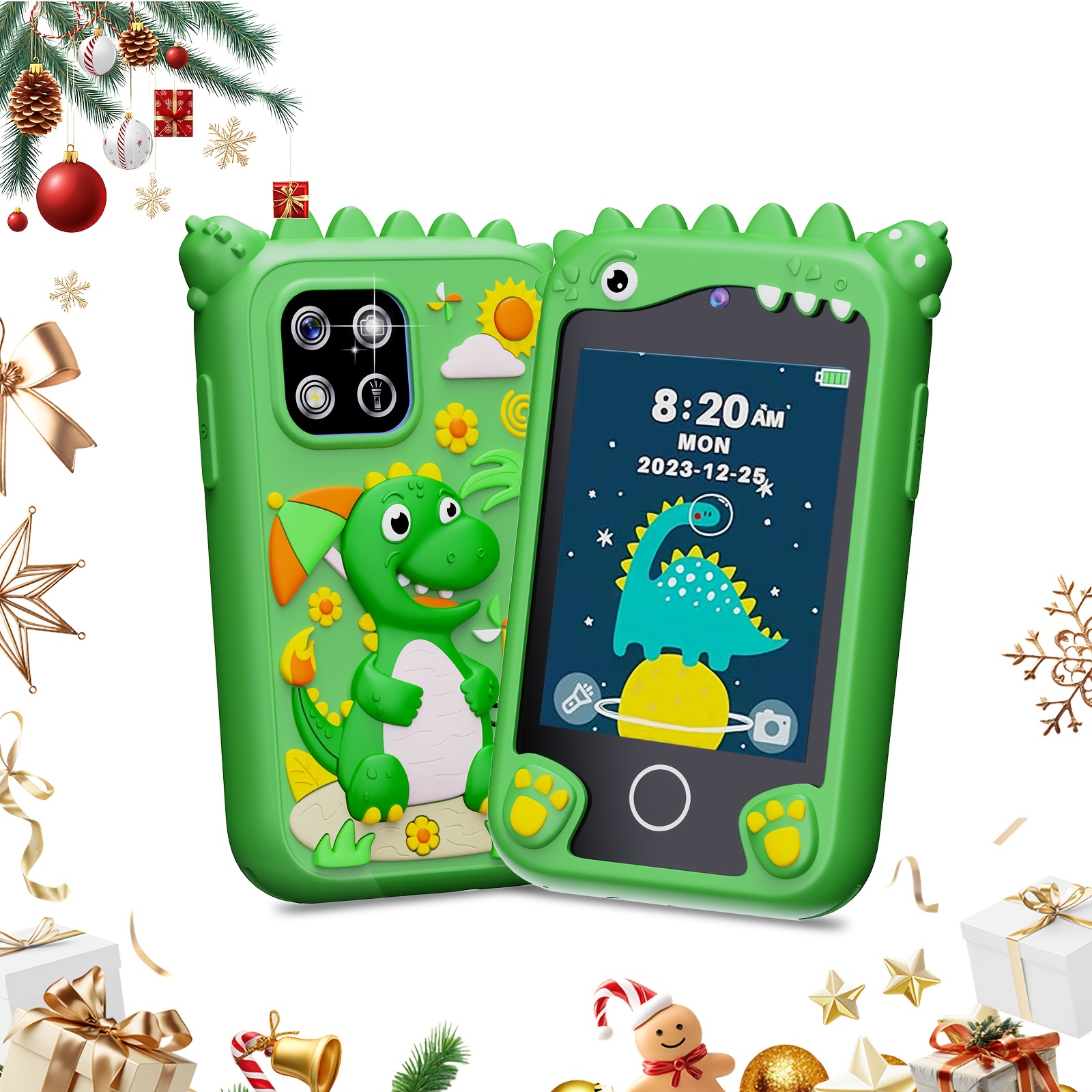 Kids Smartphone Kids Dinosaur Smartphone Toy - 2.8" Touchscreen With 20 ...