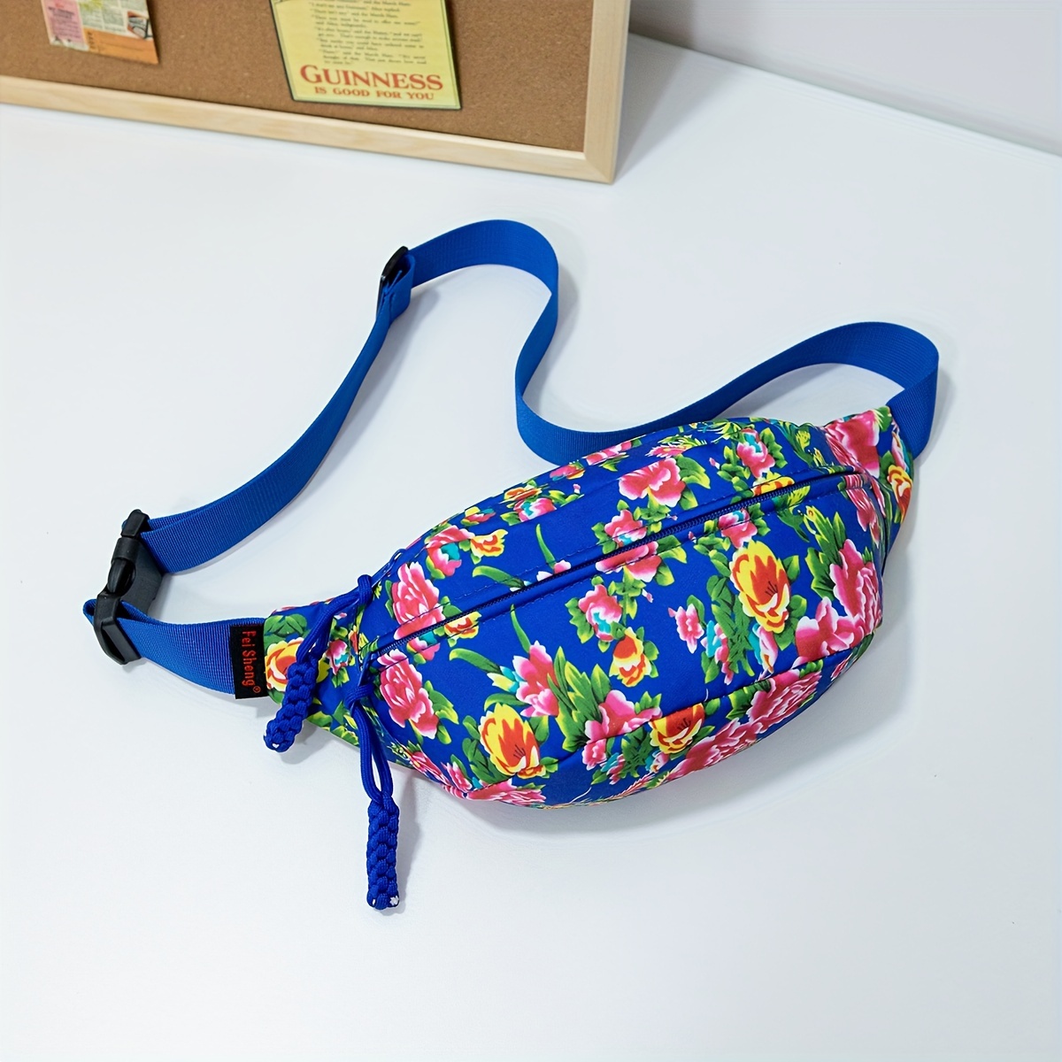 Chinese Style Flower Pattern Crossbody Bag Niche Design - Temu United ...