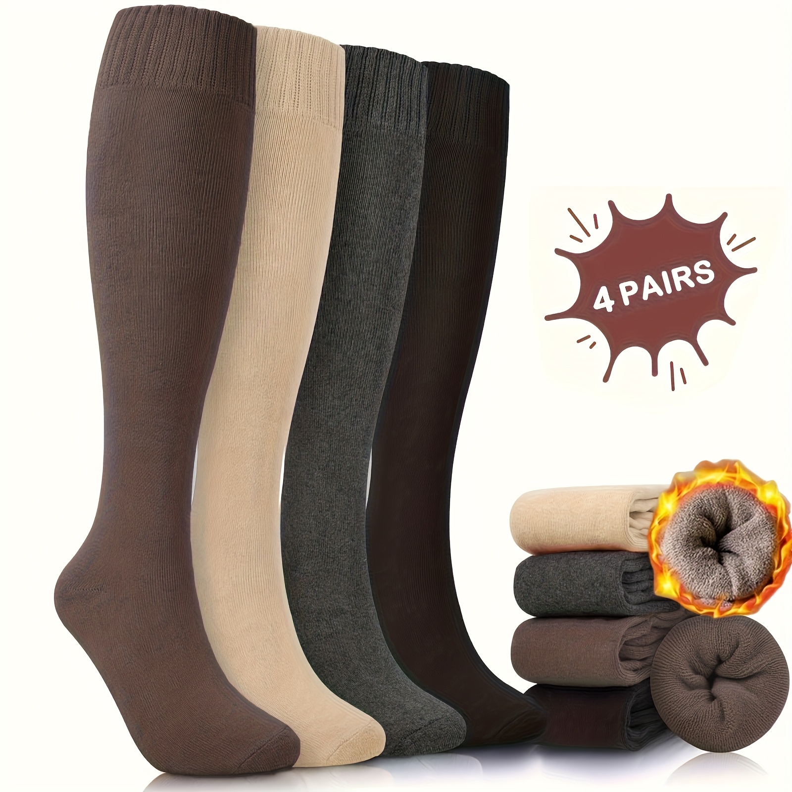 winter stockings for women sold on Temu United States