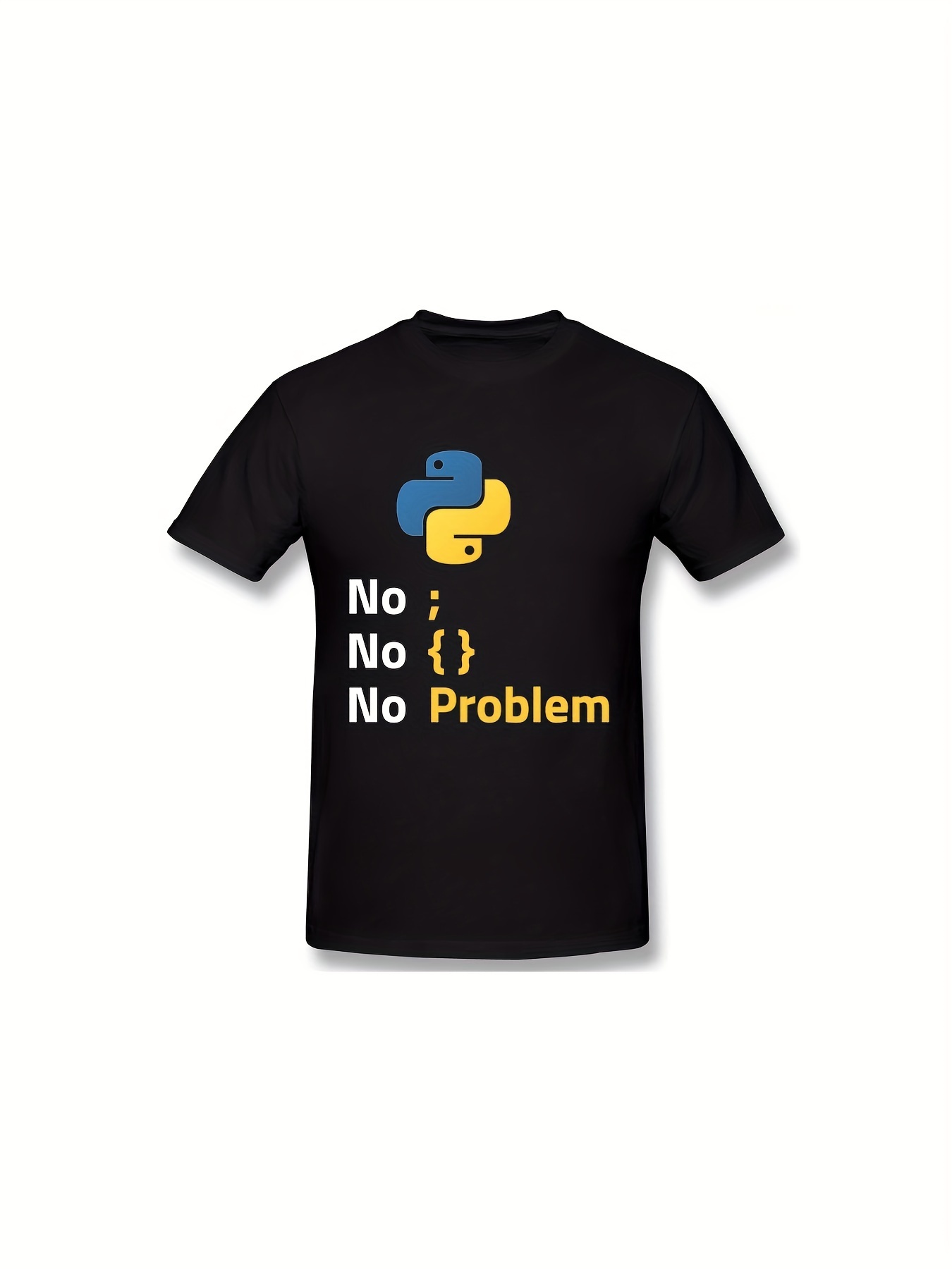 Crewneck Camiseta Computer Programming Language Python T - Temu