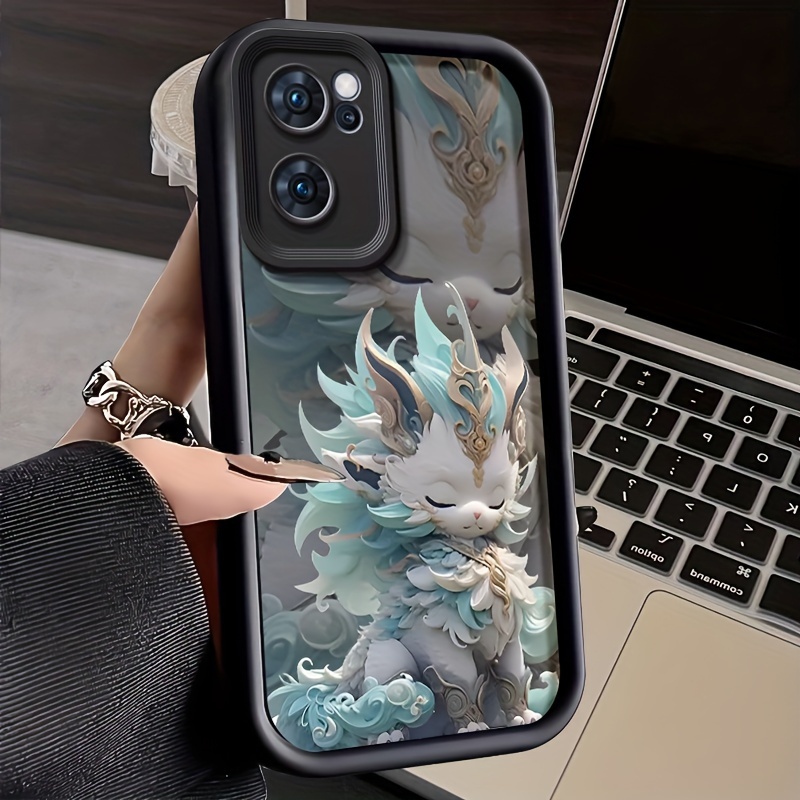 Sky Ladder Painted Noble Ice Dragon Phone Case Oppo Reno - Temu United ...