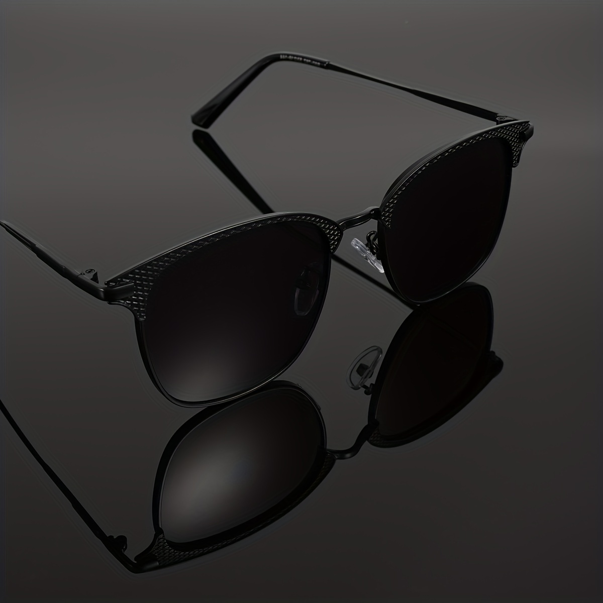 retro classic square metal frame fashion glasses for men women casual ...