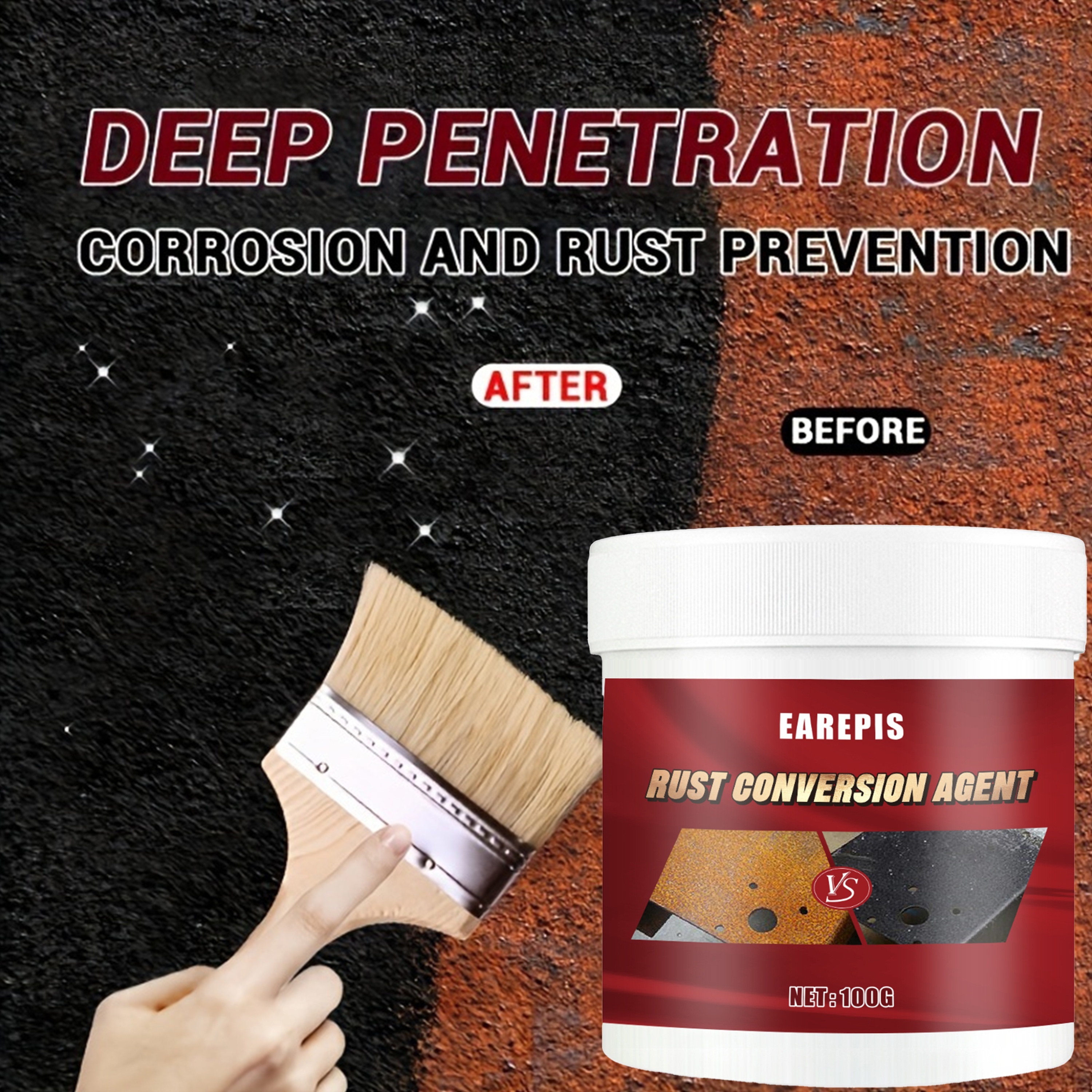 Earepis Rust Converter Metal Polish Water based Rust - Temu