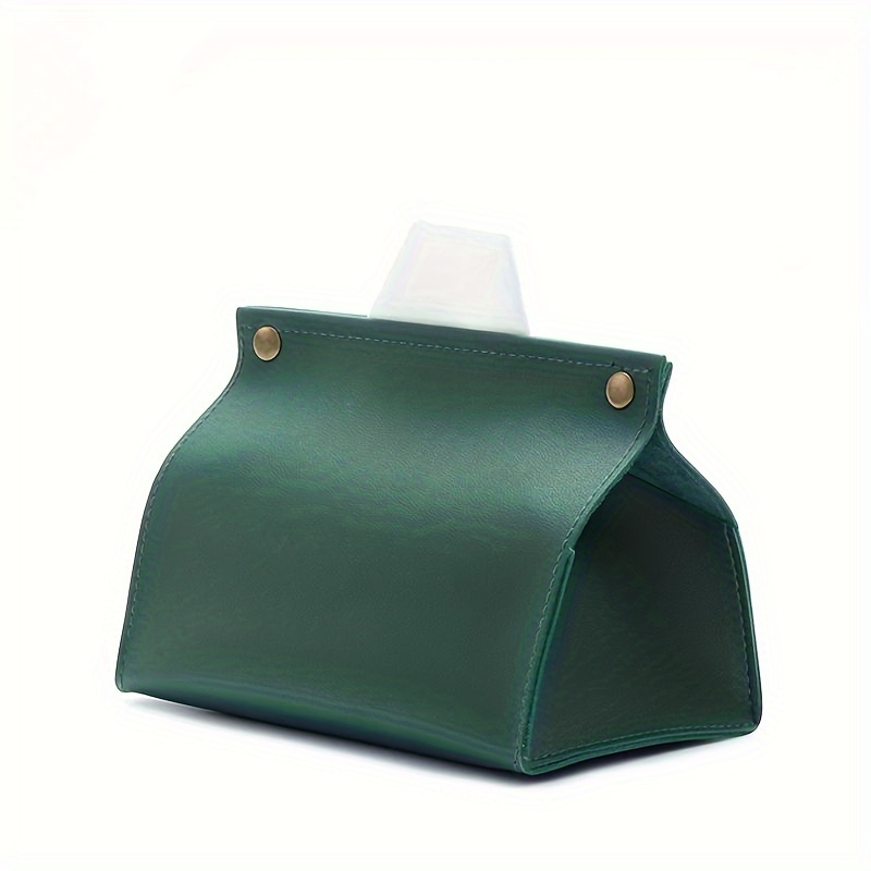Solid Color Tissue Box Tissue Box Cover Rectangular Tissue - Temu Canada
