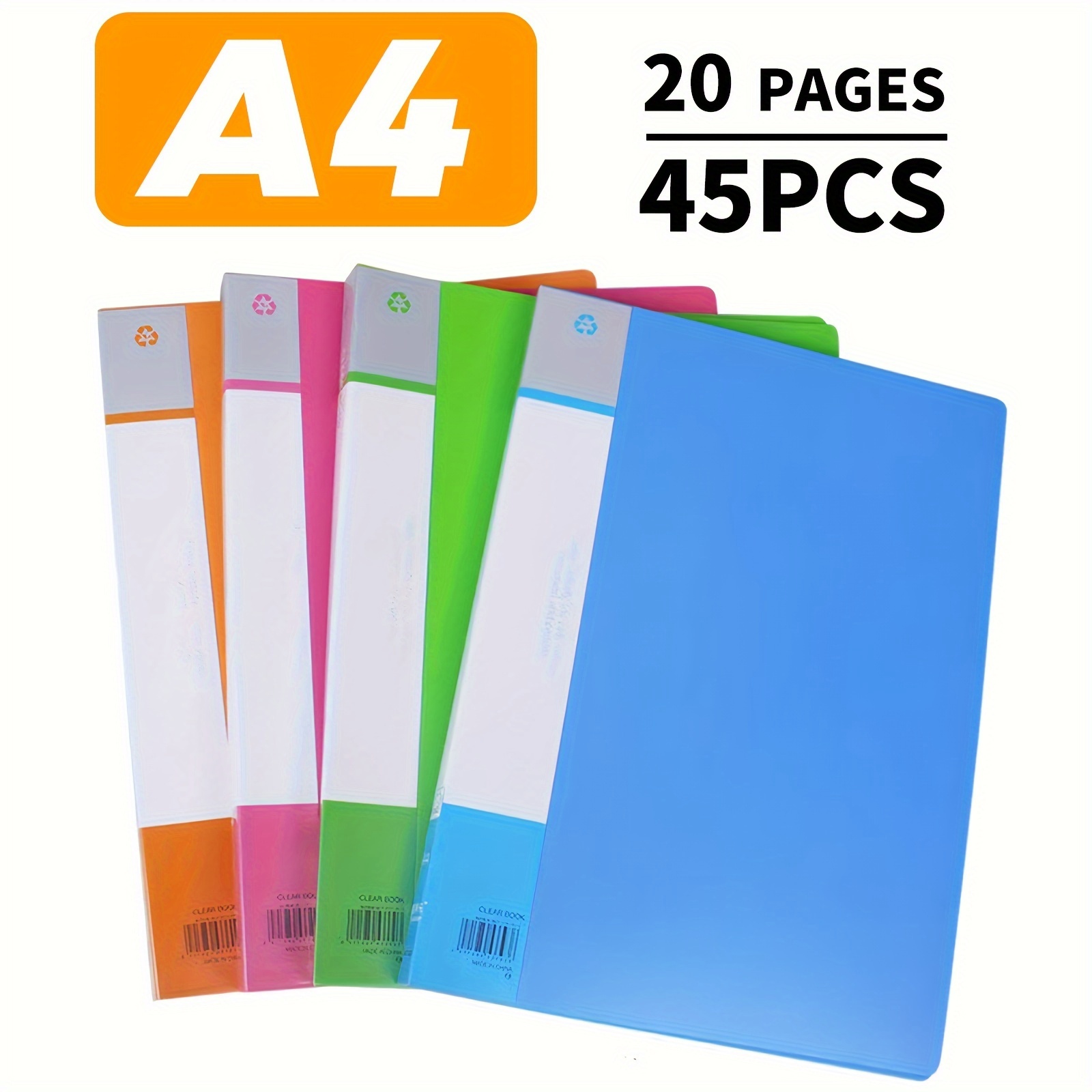 20 Pages A4 Information Book Folder Office Supplies Custom - Temu Australia