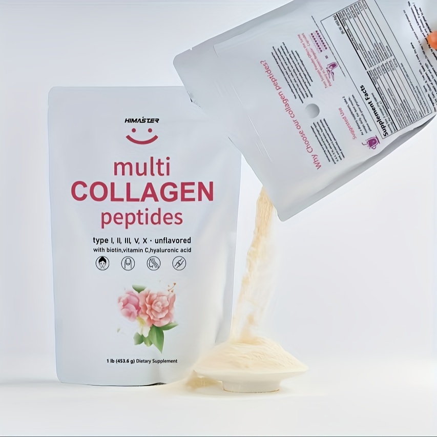 Multi Collagen Peptides Powder Hydrolyzed Protein - Temu