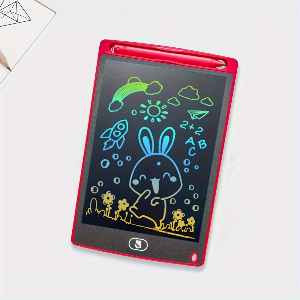 Lcd Drawing Tablet Kids Electronic Writing Board Led - Temu Australia