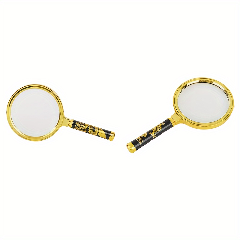 High definition Hand held Magnifying Glass Elderly Reading - Temu