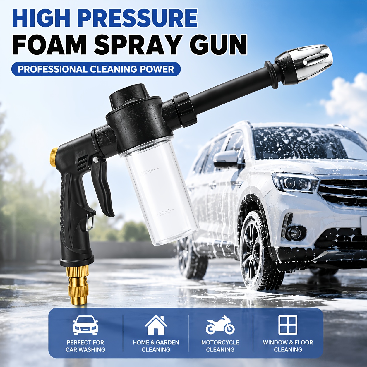 pressure wash brush sold on Temu United States