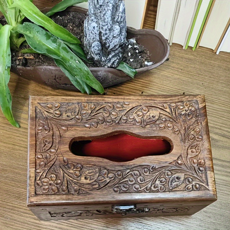 Building Blocks Design Tissue Box Tissue Holder Spring - Temu