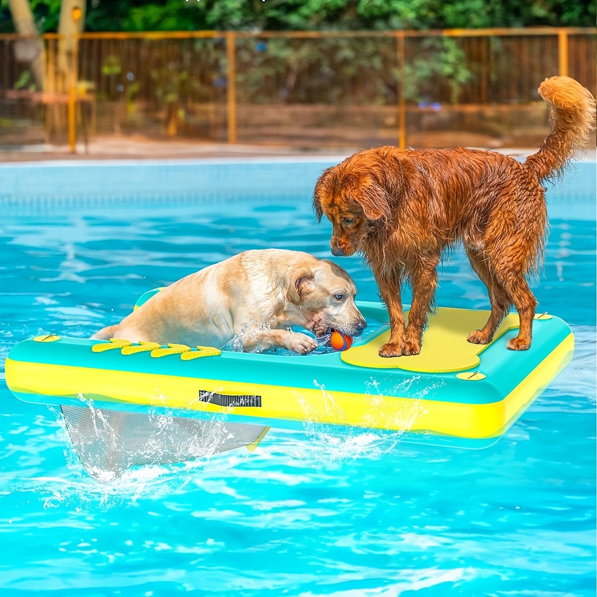 20 Boots AWSUM Dog Water Ramp Inflatable Pool Floating Ramps For Dog ...