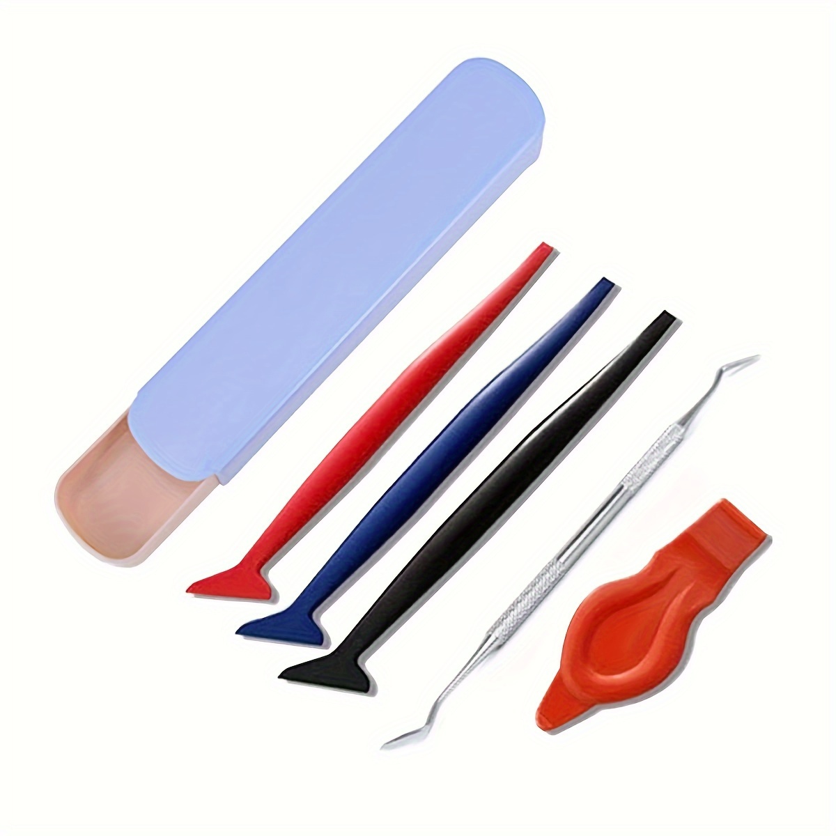 Car Vinyl Wrap Tool Kit Plastic Felt Vinyl Squeegee - Temu Canada