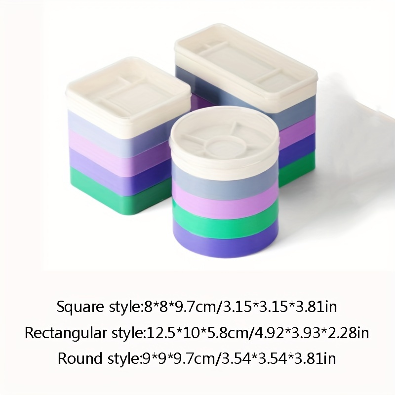 Plastic Round Rectangular Storage Box Watch Repair - Temu