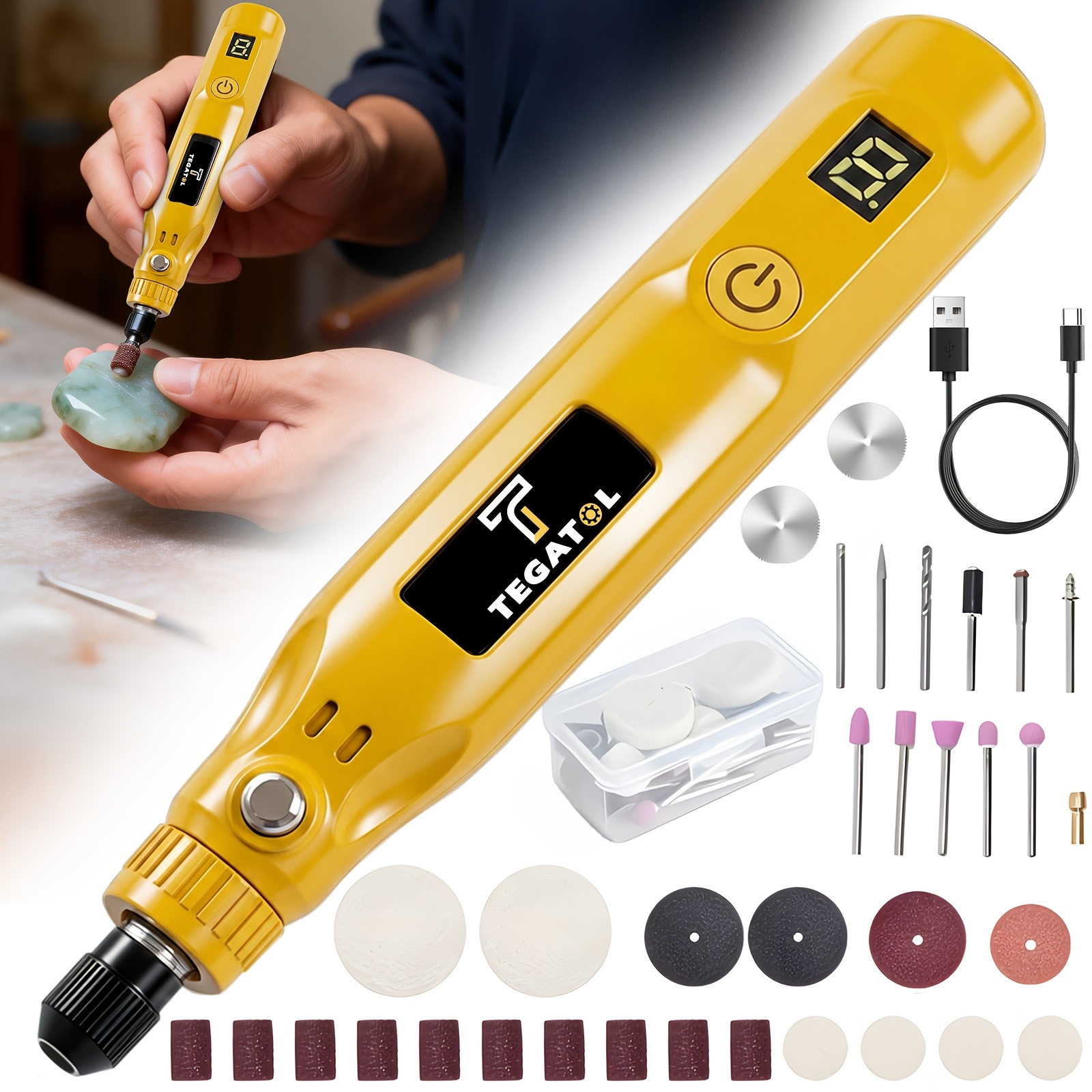 angle grinder electric tool sold on Temu United States
