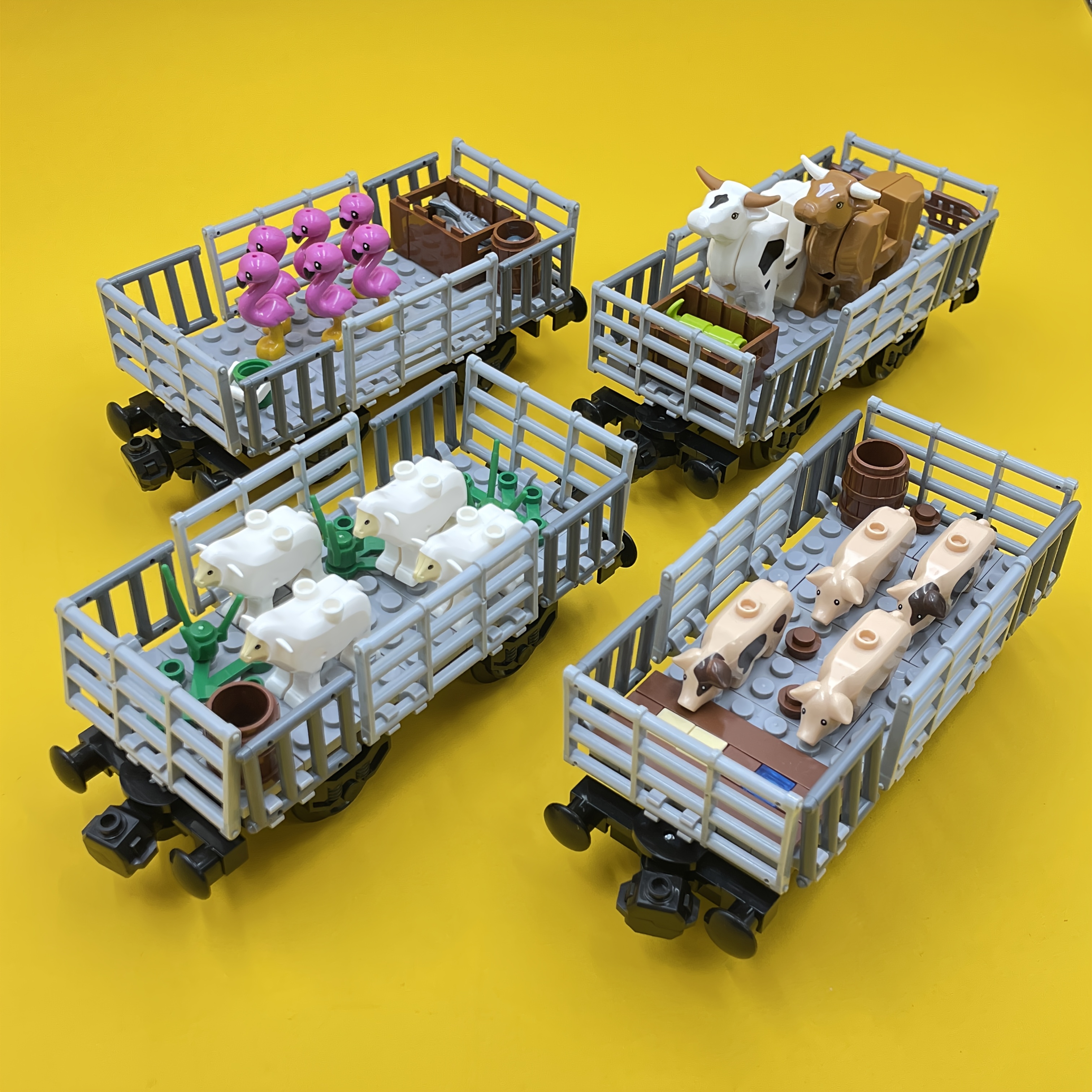 train building blocks sold on Temu United States