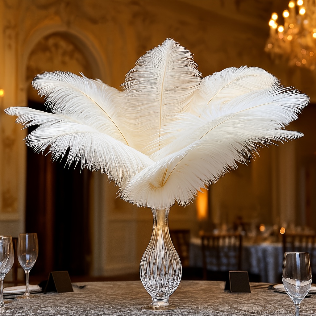 Faux Feathers For Centerpieces