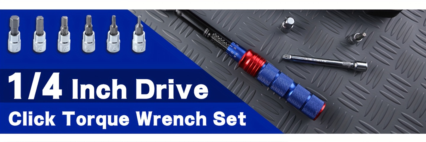 Torque Wrench Set Inch Pound Torque Wrench 1/4 - Temu