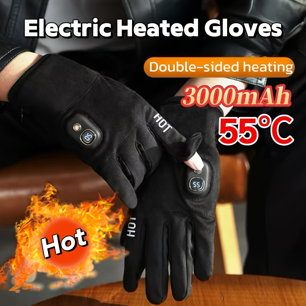 heated gloves sold on Temu United States