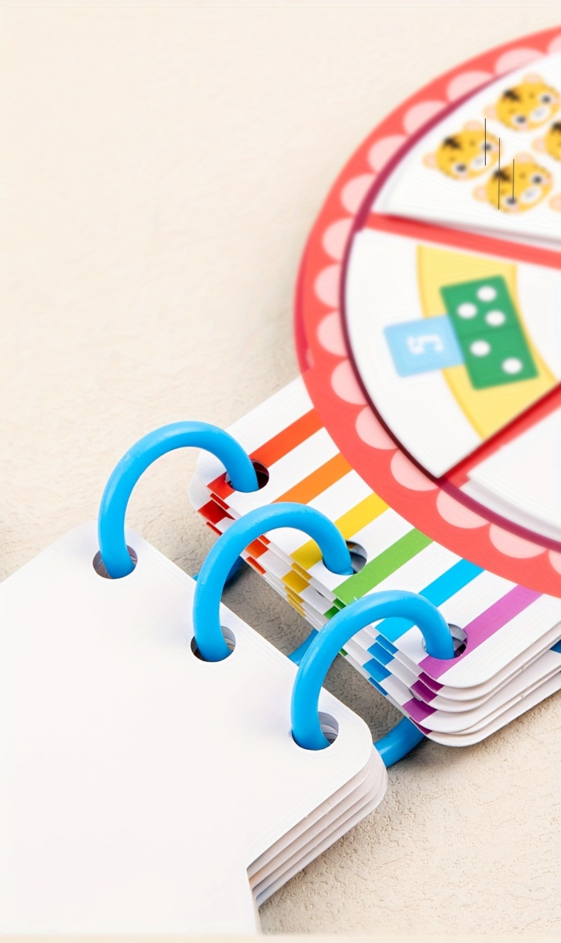 Carte de activitati interactive cu ceas de invatare Jucarie - Temu Moldova