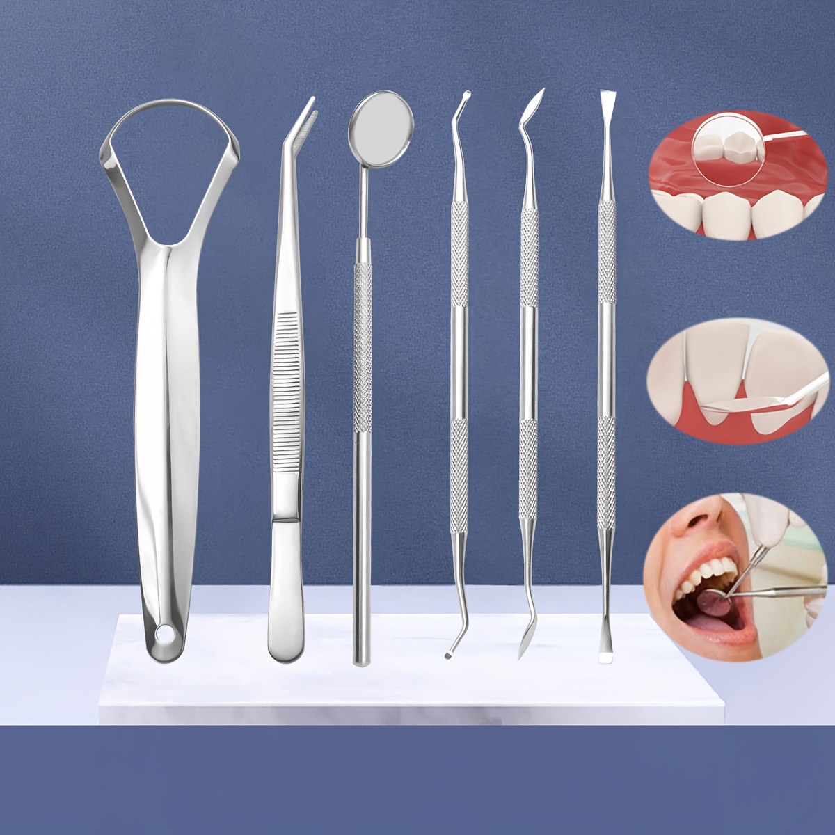 Stainless Steel Dental Hygiene Kit: Endoscope Clips Double - Temu Denmark